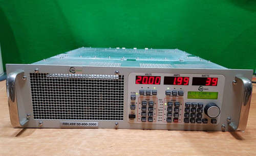 TDI RBL488 50-400-2000 50V 400A 2KW Electronic Load | rescience