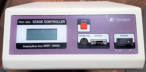 OptoSigma SHOT-304GS 4 axis stage controllers | rescience