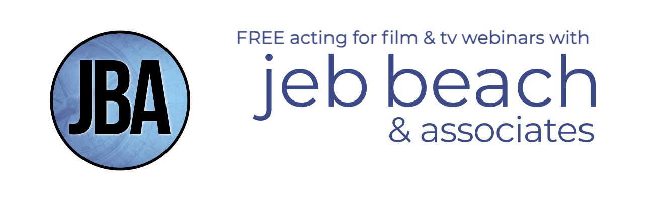 FREE TV Acting Webinars | Jeb Beach & Associates