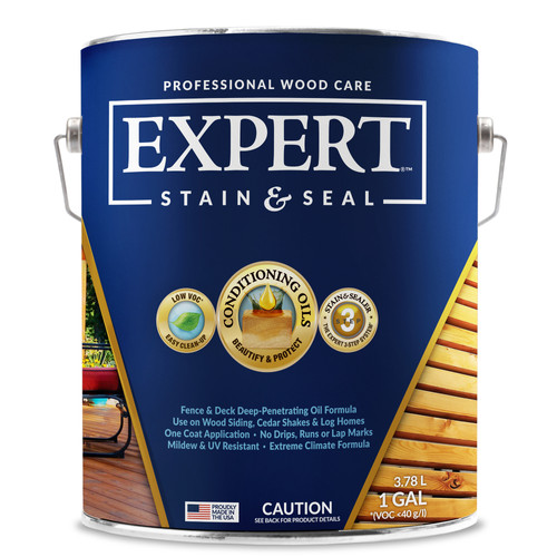 EXPERT Stain & Seal | Semi-Solid Wood Stain & Sealer - Oaktree ...