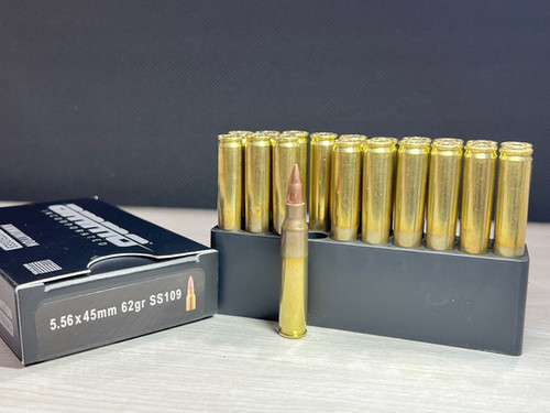 Ammo Inc. -5.56 x 45- 62 gr-SS109 -Signature Line- Box of 20 | Admiral ...