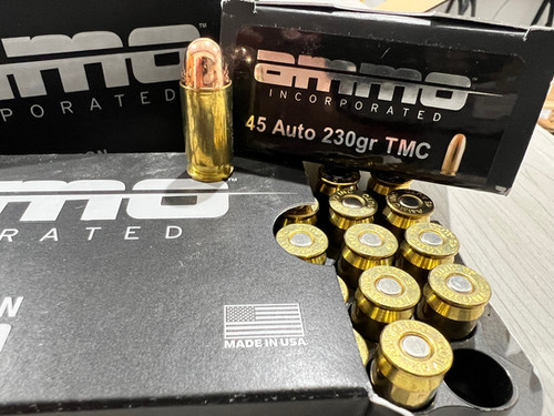 Ammo Inc.- .45 Auto- 230 gr -TMC Signature Line-Box of 50 | Admiral ...