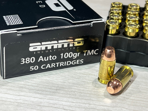 Ammo Inc. - .380 Auto- 100 gr -TMC- Signature Line -Box of 50 | Admiral ...