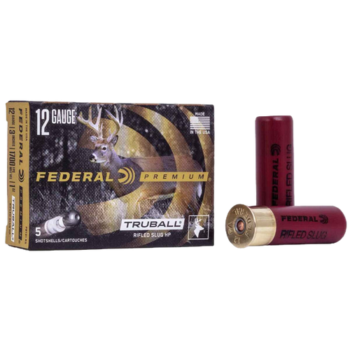 Federal 12ga. Premium 2 3/4"- 1oz. Truball Rifled Slug HP | Admiral ...