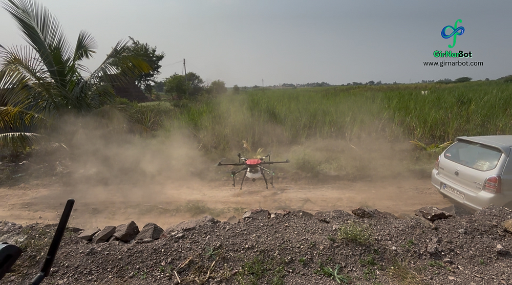 Agriculture Drones in Sugarcane Fields: Enhancing Yield and Crop Health