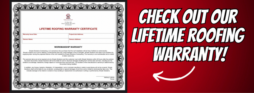 Understanding Roof Warranties | Simple Solutions