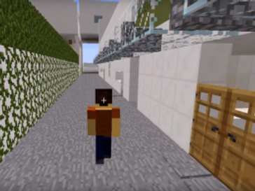 Alunos constroem escola e corpo humano no Minecraft