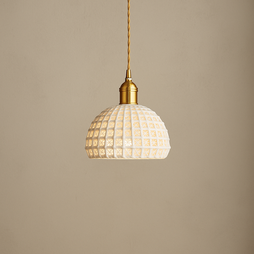 Bine | Vintage Ceramic Pendant Light | Guild Manor