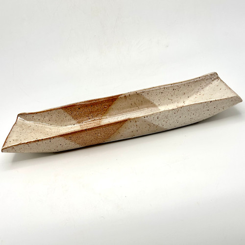 Olive tray - Rectangle serving tray in sand and parchment colors ...