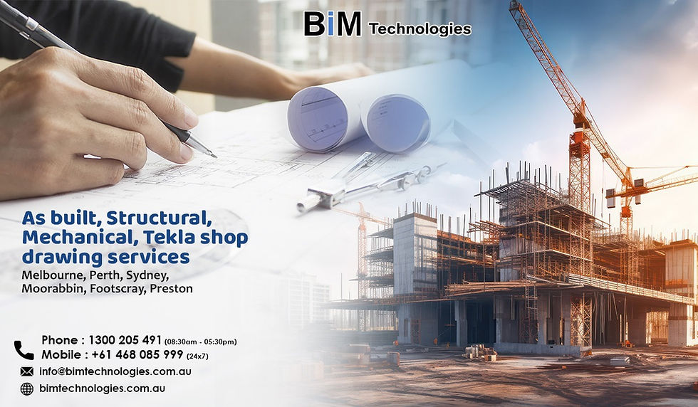 As built drawings Melbourne,Sydney,Perth,Preston,Moorabbin-bim