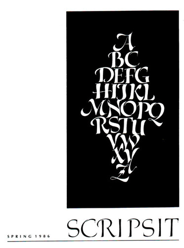 Spring 1986: 10th Anniversary | Calligraphers Guild