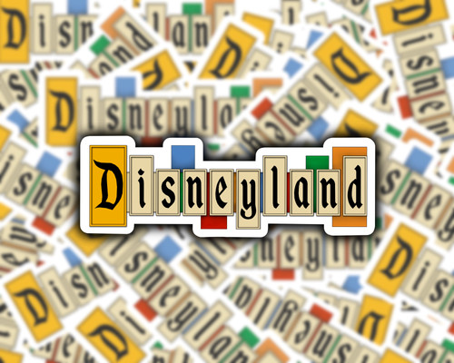 Disneyland Park Entrance Sign Sticker | SimplyFangirlDesigns