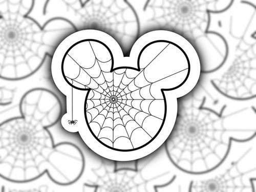 Mickey Spider Web Sticker | Old Simply