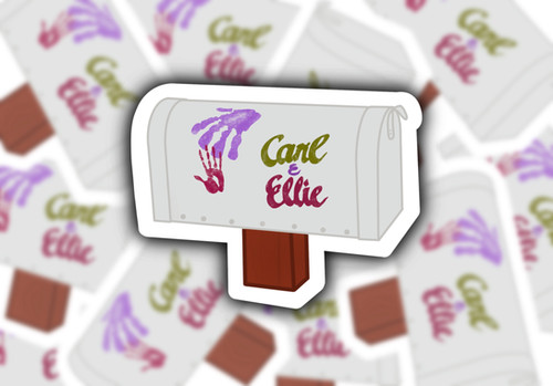 Carl & Ellie Up Mailbox Sticker | Old Simply