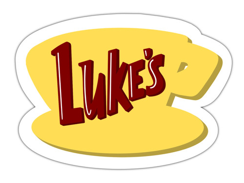 Luke's Coffee Sticker | SimplyFangirlDesigns