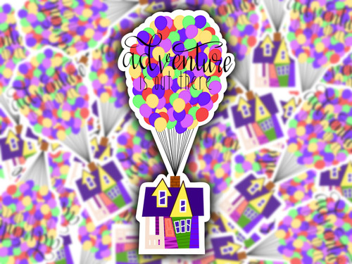 Up House Sticker | Old Simply