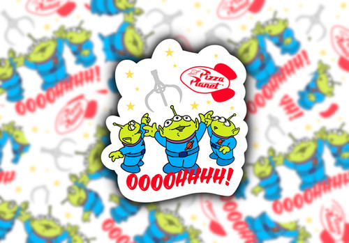 Toy Story Alien Sticker | SimplyFangirlDesigns