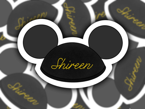 Custom Personalized Mickey Mouse Club Ears Sticker | Old Simply