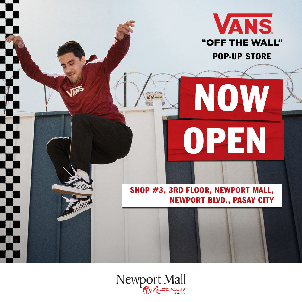Vans Opens New Pop-up Stores in Metro Manila