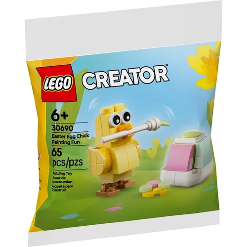 LEGO Creator Easter Egg Chick Painting Fun Building Kit 30690 ...