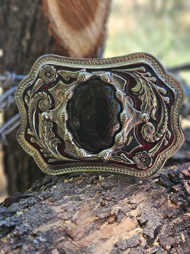 Rustic Flair Belt Buckle | The Spirited Cowgirl