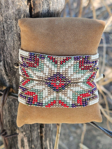 Morning Star Aztec Beaded Bracelets | The Spirited Cowgirl