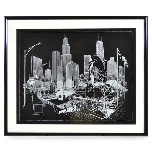 George Becker Illustration of Chicago | pegboard-modern
