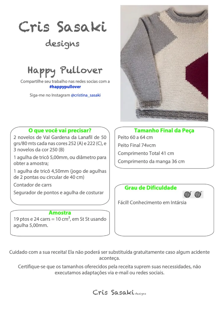 Happy Pullover | emporiodaslas