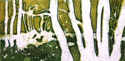 Trees and Woodland Prints | Andrew Morgan Artist and Printmaker