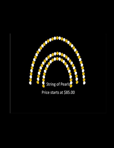 Design Sample Arch-String of Pearls | STLBalloonLady