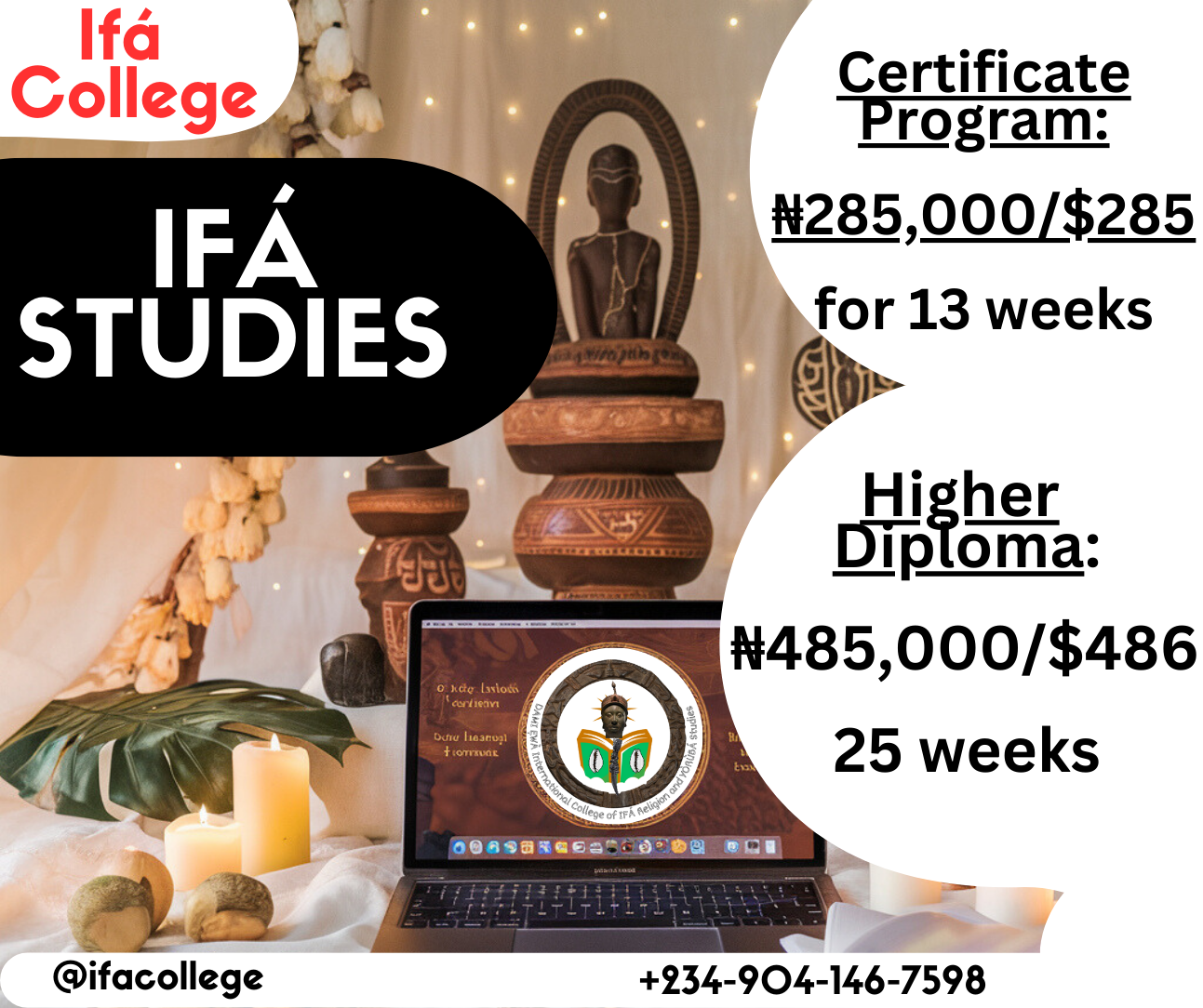 IFÁ STUDIES: RELIGION AND SPIRITUALITY | Ifa College