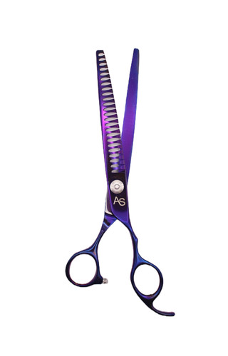 24-Tooth Purple Chunking Shears | American Sharpening