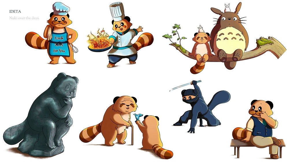 Illustrations de Nuki - Ideta | Conceptart