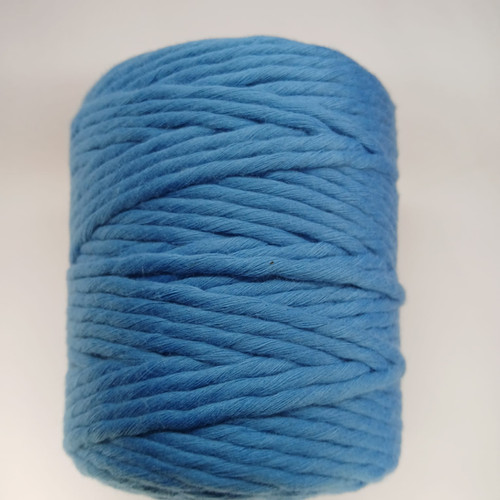 Single Strand Shiny Macrame Thread | 1 mm/2 mm/3 mm/4 mm | Blues | 100 ...