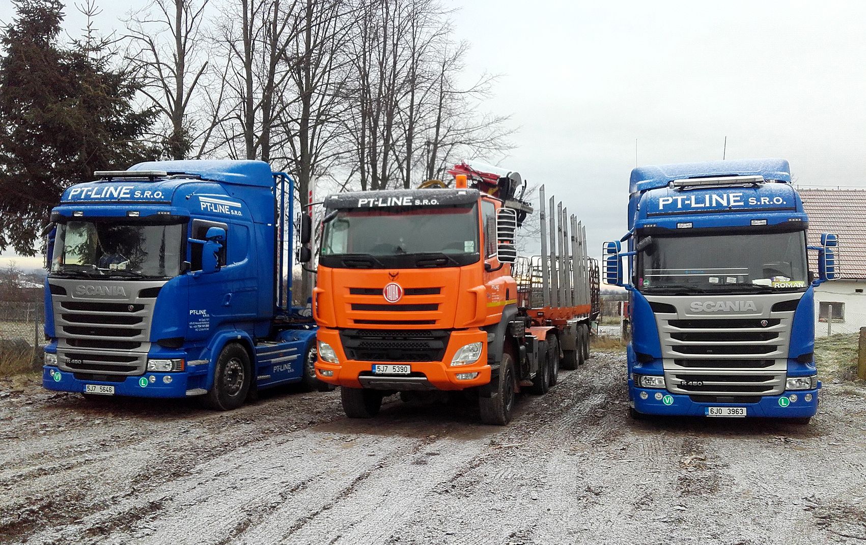 | PT-LINE s.r.o. | přeprava dřevní hmoty | Česko, Rakousko, Německo