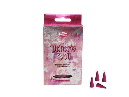 Aroma Blends Incense Cone - Princess Doll | raku.co.nz