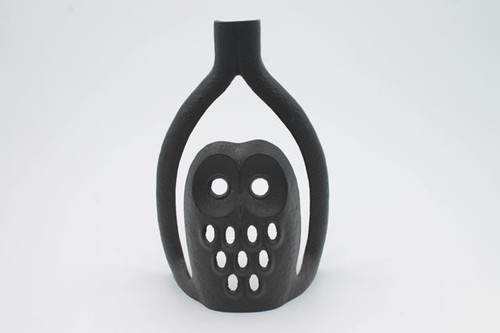 Letter Stand Owl - Cast Iron | raku.co.nz