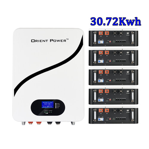 [6 X 51.2V100Ah] 48V600Ah 30.72Kwh Powerwall LiFePO4 Battery kits ...