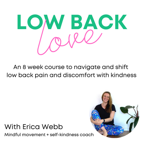Low Back Love 8 Week Course | Erica Webb