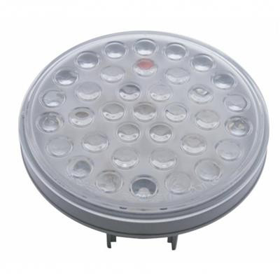 4" Red LED Light-Clear Lens | CWTruckCenter