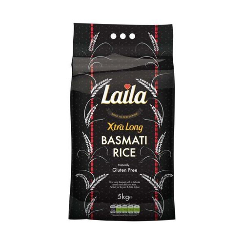 Laila Xtra Long Basmati Rice 5kg | E Dukan Ltd