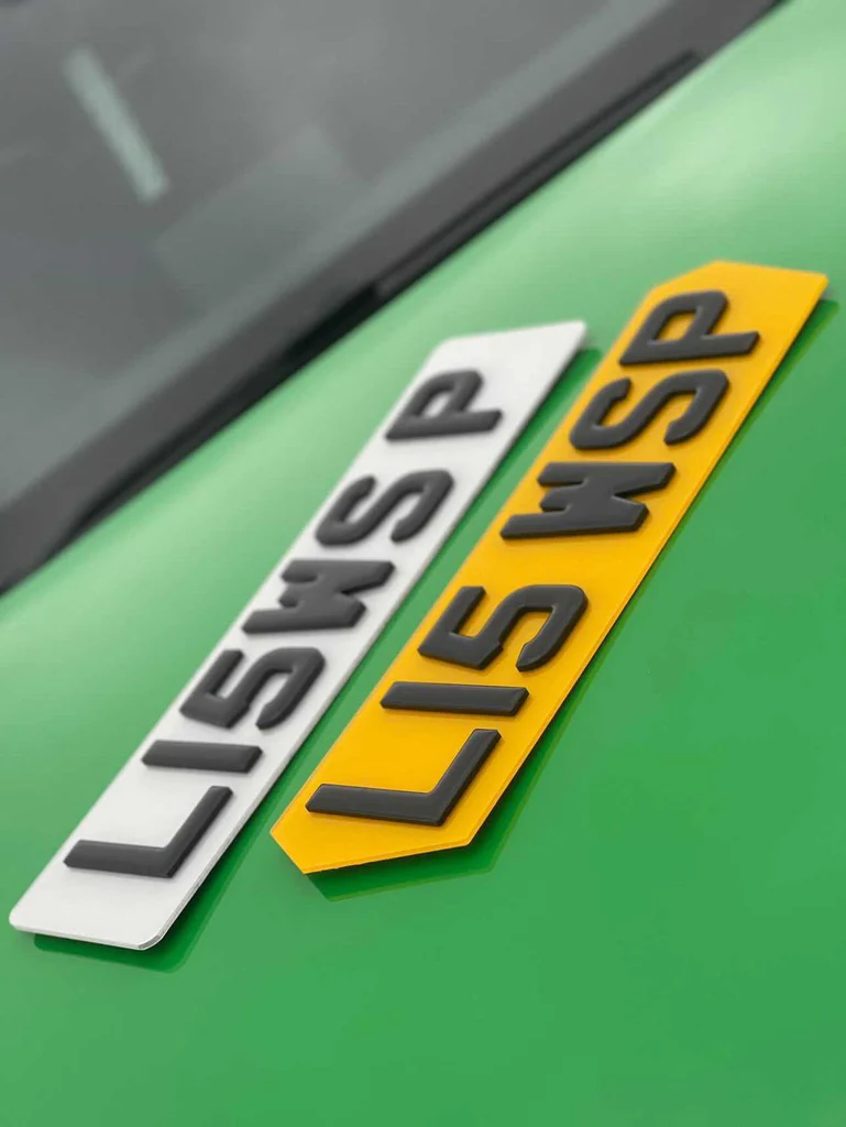 Hex Number Plates | Plate City