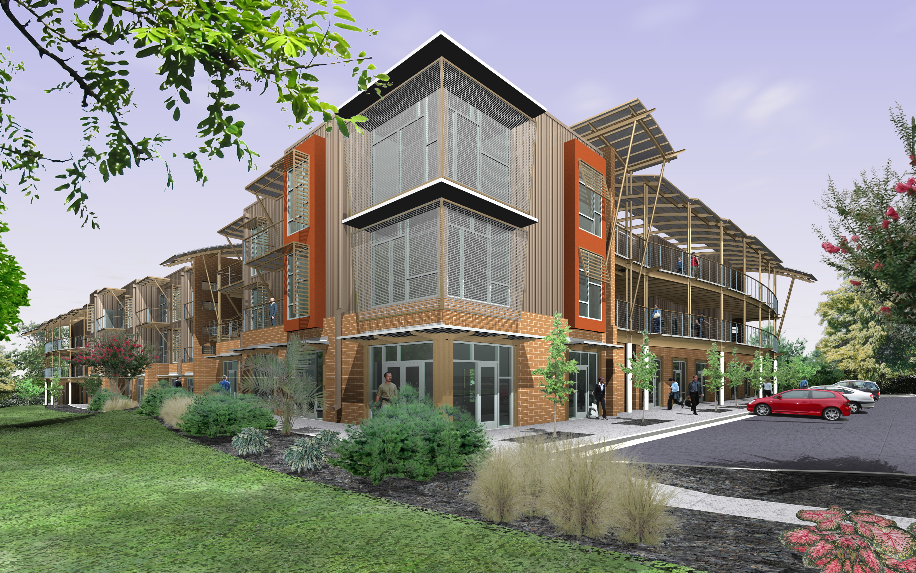 Spaces 2525 Mixed-Use - Antenora Architects