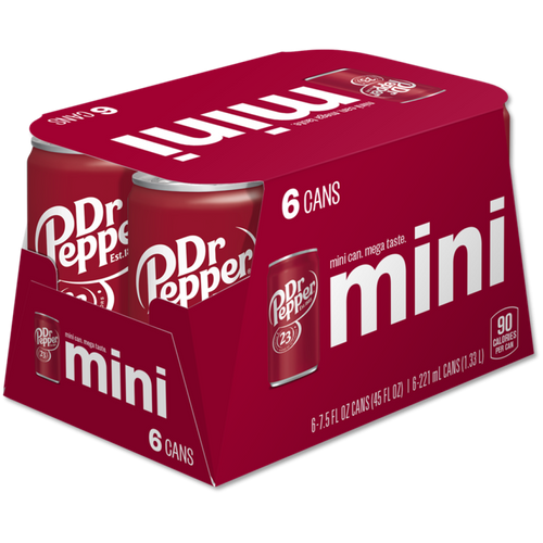 Dr. Pepper Minis 6pk | Thirsty's