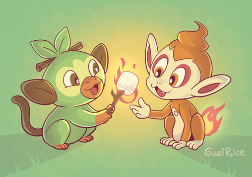 "Monkey Starters" Print | GaelRice