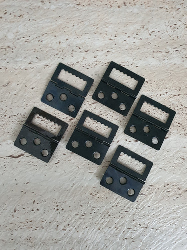 6 Sawtooth Foldable Hinged Hanger Hooks | Dots by Sam