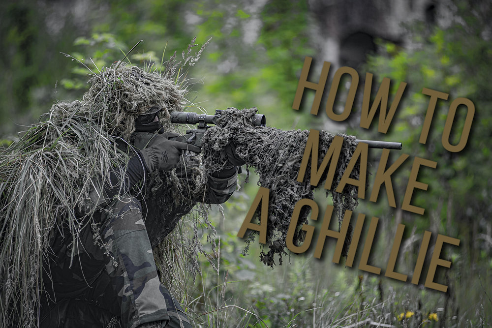 How To Make A Airsoft Ghillie Suit I Airsoft Sniper Guide I Bbshooters