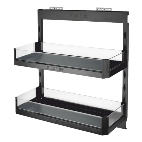 Glass Bottle Pull Out Side Mount - Slide In | Slide In Hardware