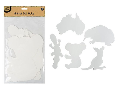 Australian animal cut outs 10 pk | Home Education Hub