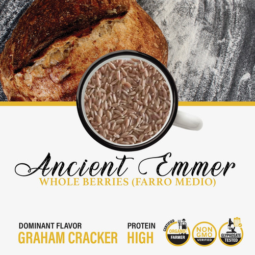 Ancient Emmer Berries from Organic Farmers | Farmers' Storehouse